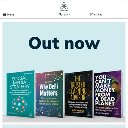 Kogan Page Blaze a Trail in Publishing with 'Headless' Ecommerce | Byte9